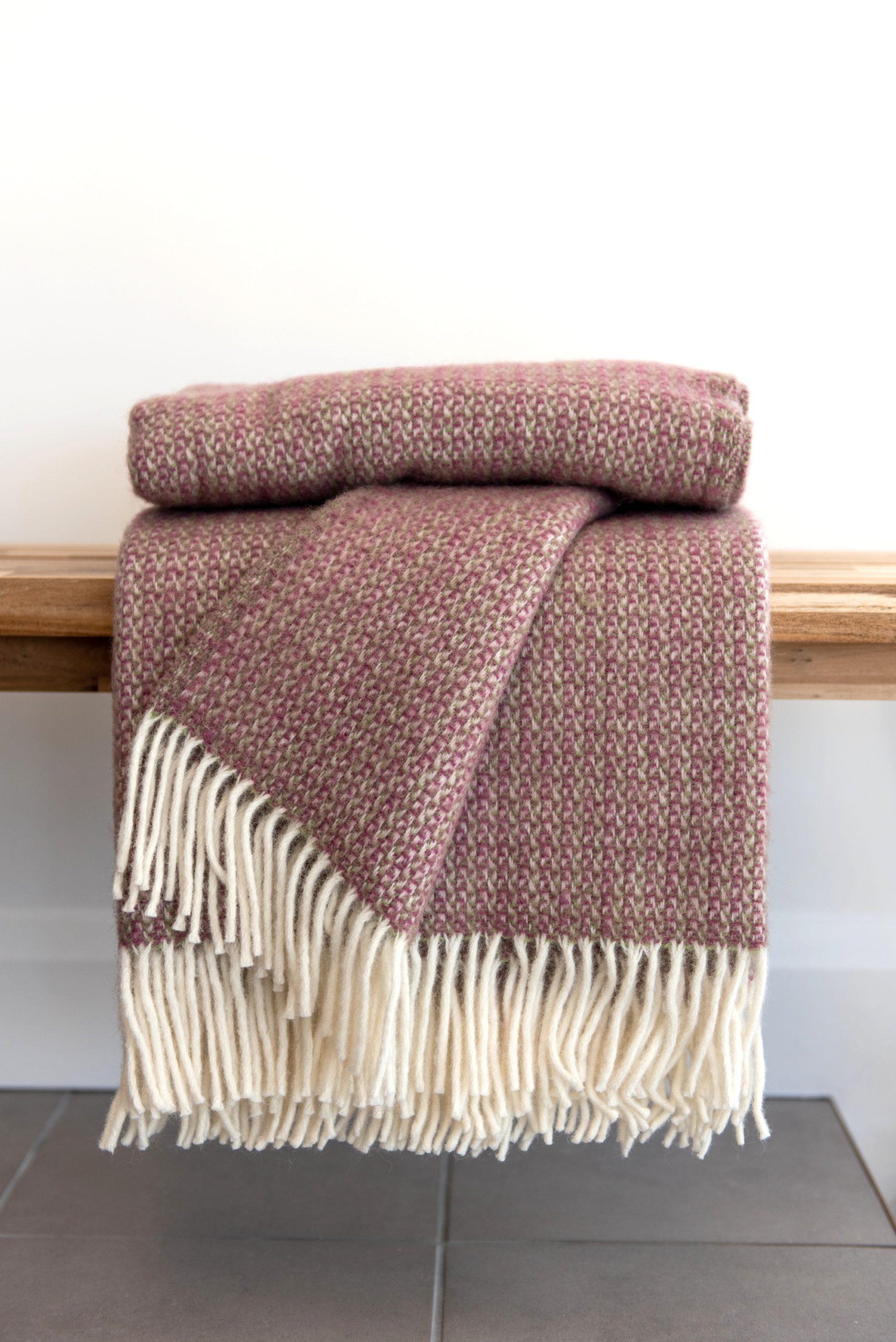 Raspberry Throw | Buy Online at Tom Lane